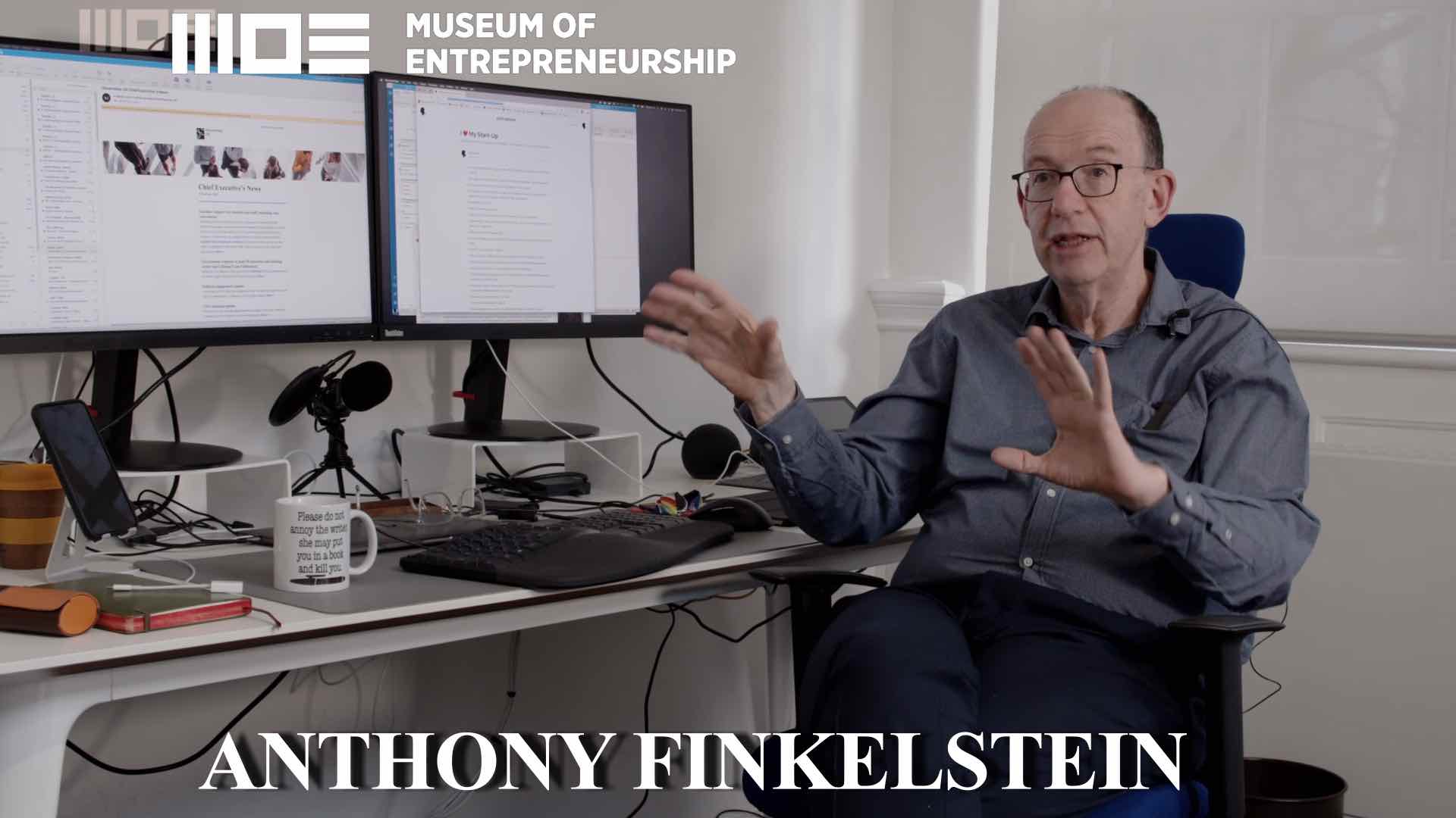 Geeky Academic Turned Tech Entrepreneur - Museum of Entrepreneurship